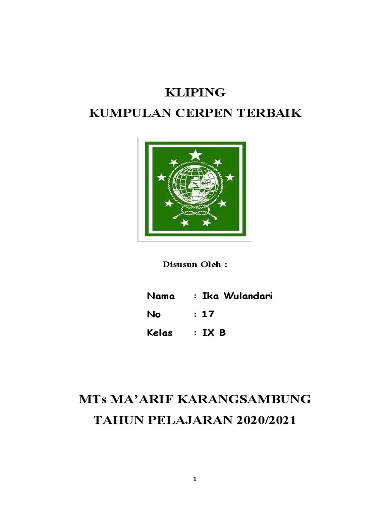 Kumpulan Cerpen Remaja Inspiratif | PDF