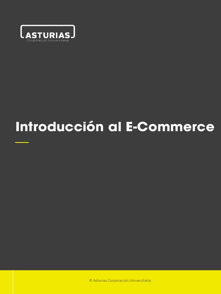 Introduccion Al e Commerce | PDF | Comercio electrónico | Las compras en línea