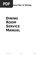 LQA Restaurant Standards | PDF | Waiting Staff | Tableware