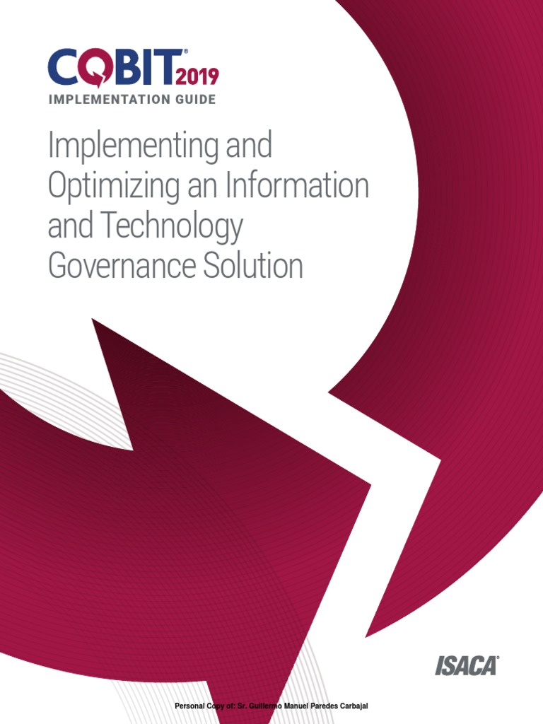COBIT-2019-Implementation-Guide Res Eng 1218 PDF | PDF | Cobit | Governance
