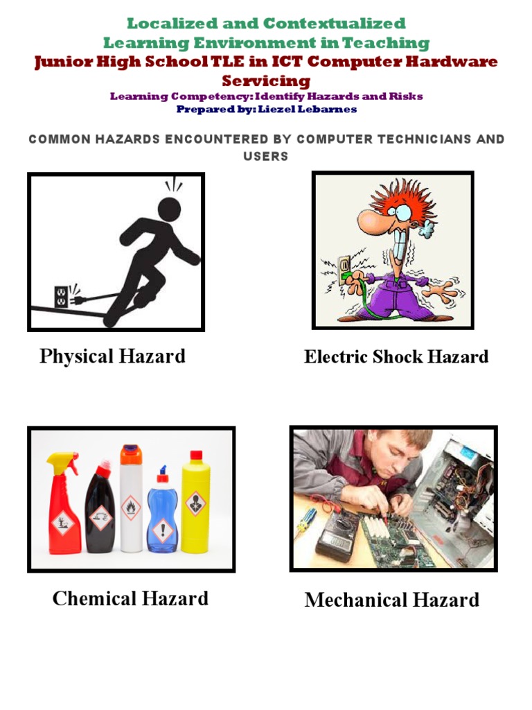 Physical Hazard: Junior High School TLE in ICT Computer Hardware ...