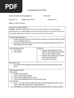 First Grade Science Lesson Plan | PDF | Applied Psychology ...