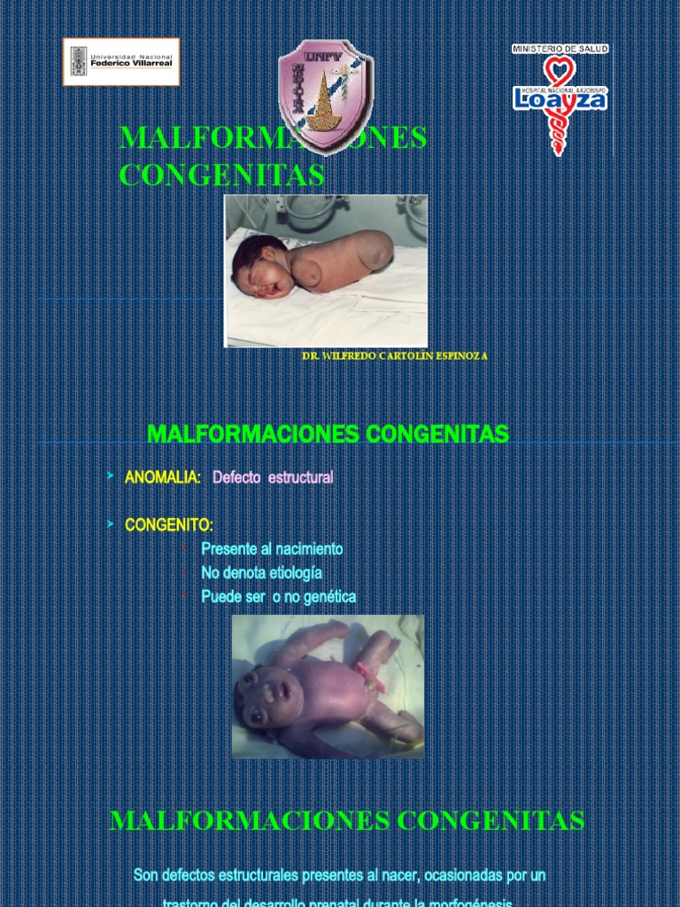 Malform Congenitas | PDF | Adn | Genética