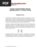 Distribution Transformer Manufacturing Process Manual | PDF ...