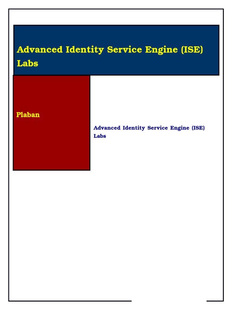 Advanced ISE Labs PDF | PDF