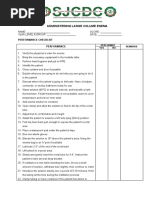 IV Insertion Checklist Competency | PDF | Intravenous Therapy | Health ...
