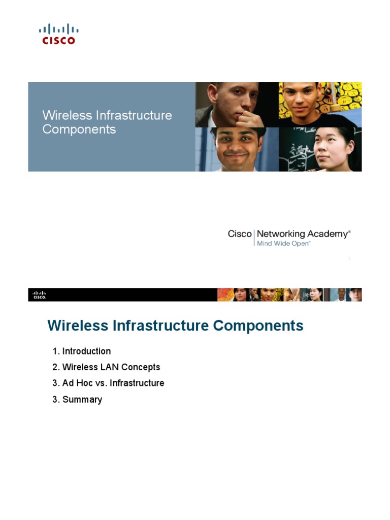 03 Wireless Infrastructure Components | PDF | Wireless Lan | Wireless ...