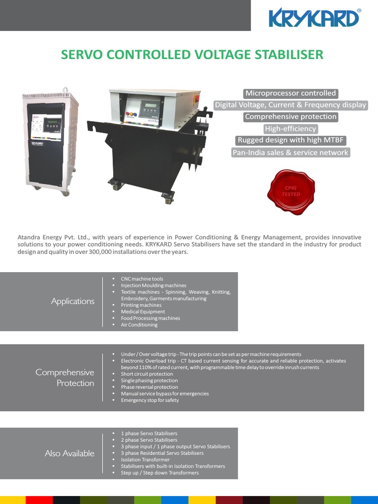 KRYKARD Stabiliser Brochure | PDF