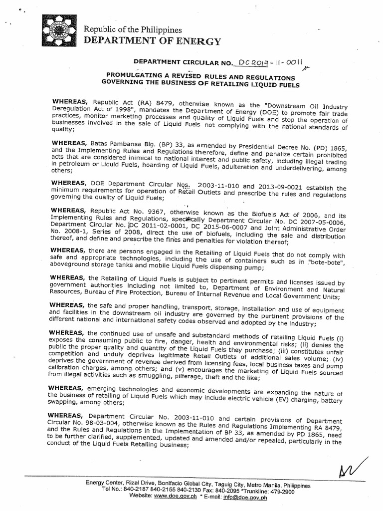 Amended Retail Rules | PDF