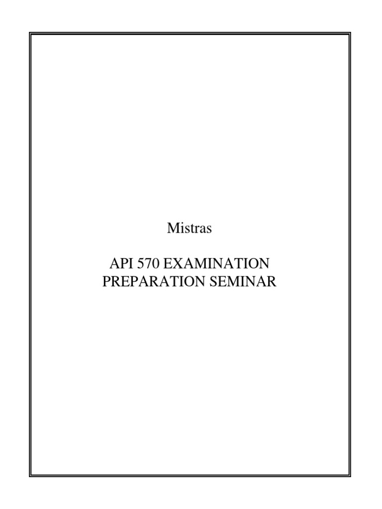 API 570 Study Guide 2010 Chevron Angola May 2010 PDF | PDF | Corrosion ...