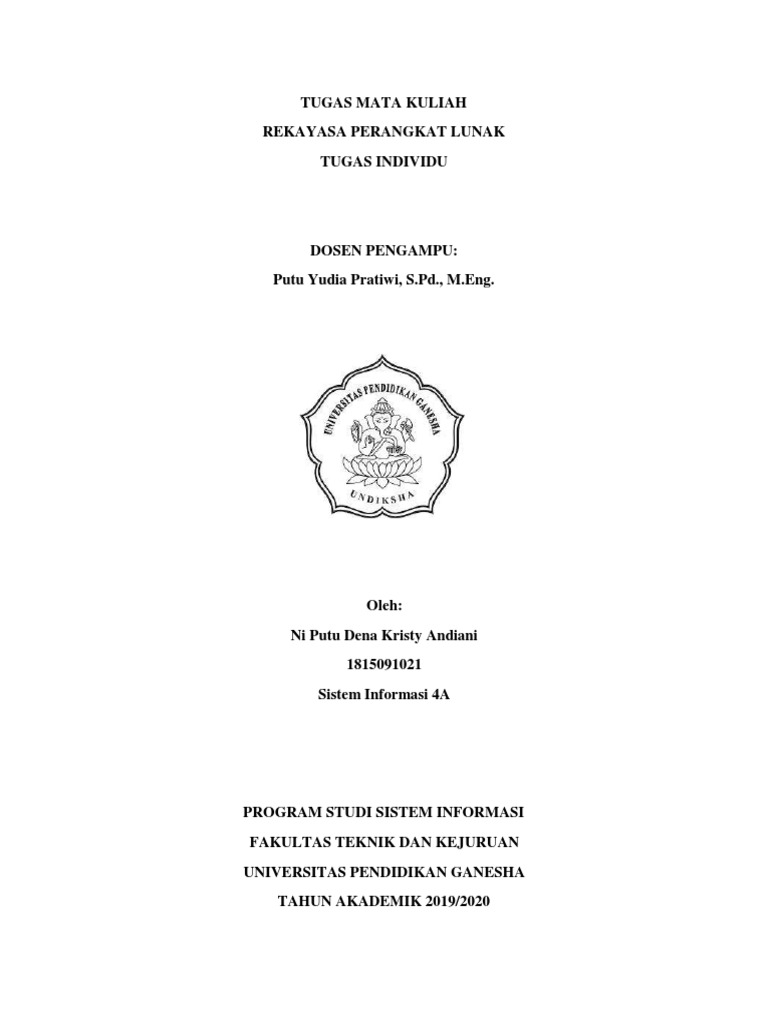 Tugas-2 Data Flow Diagram KRS PDF | PDF