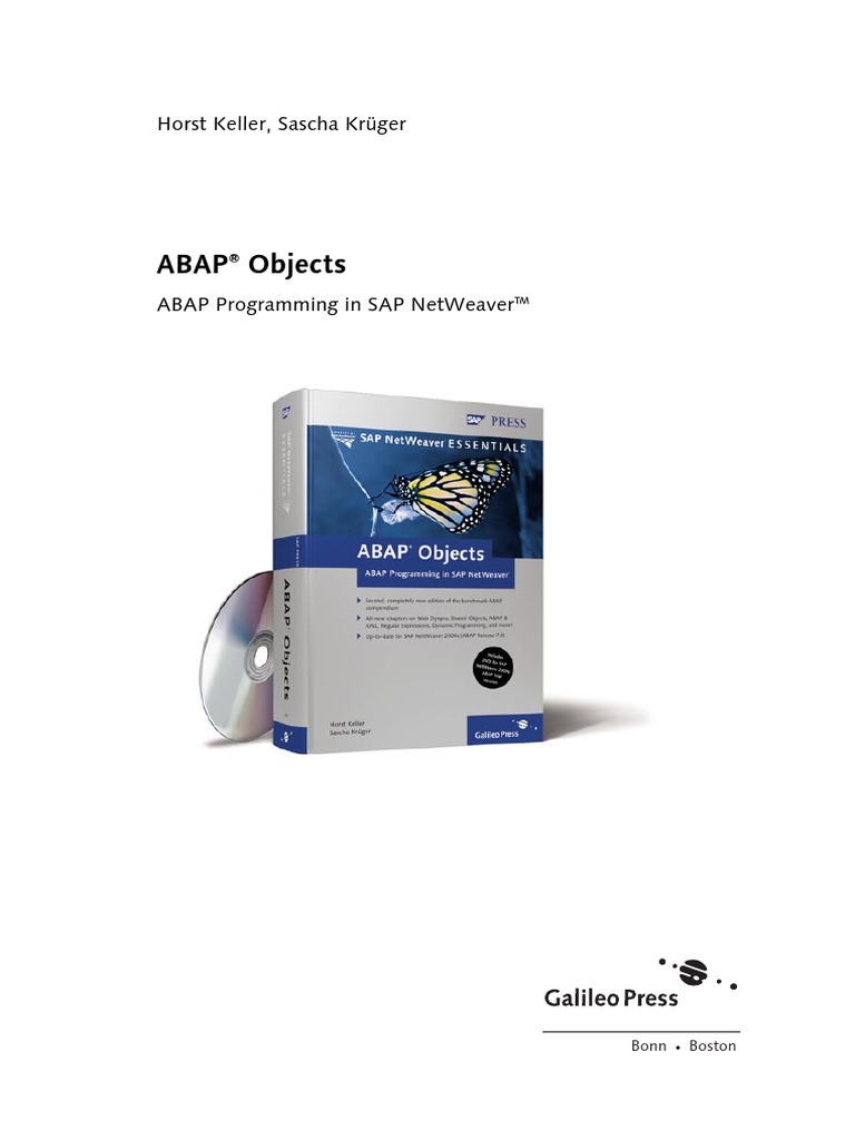 Abap Objects: Horst Keller, Sascha Krüger | PDF | Business | Computers