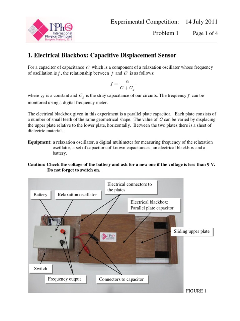 IPHO 2011-2015 Problems and Solutions | PDF | Capacitance | Capacitor