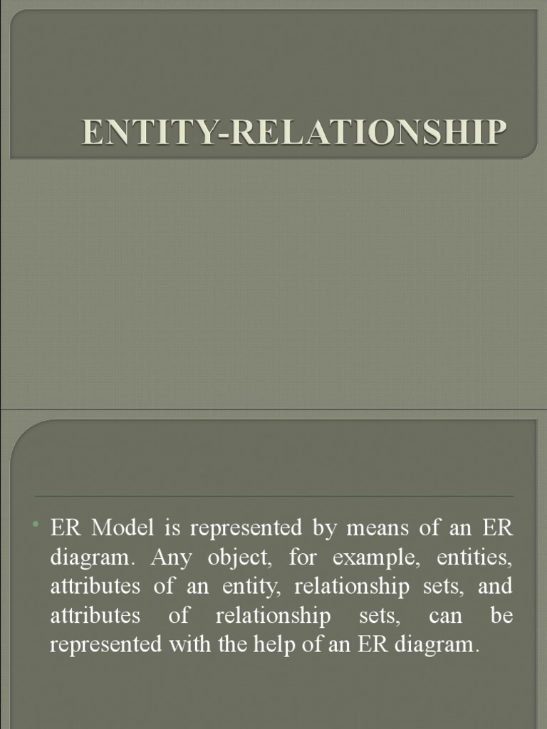 ER Diagram | PDF | Career & Growth | Computers
