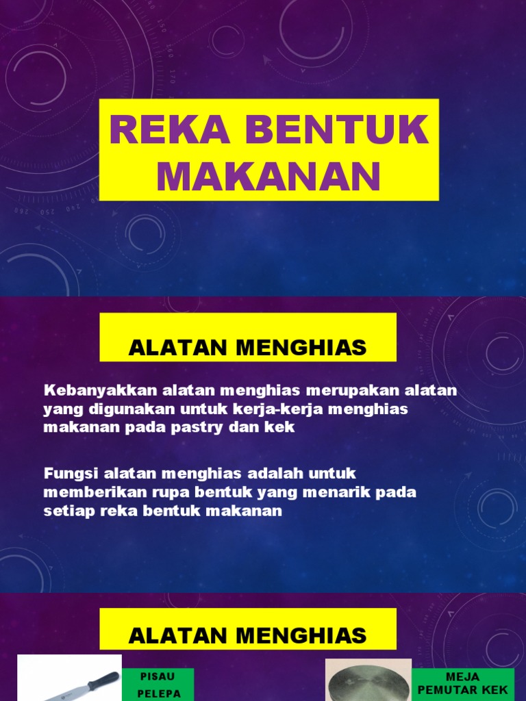 Alatan Menghias Dan Menghidang | PDF