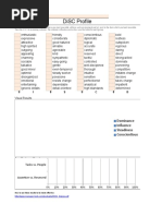 Printable DISC Personality Test | PDF | Behavioural Sciences | Cognition