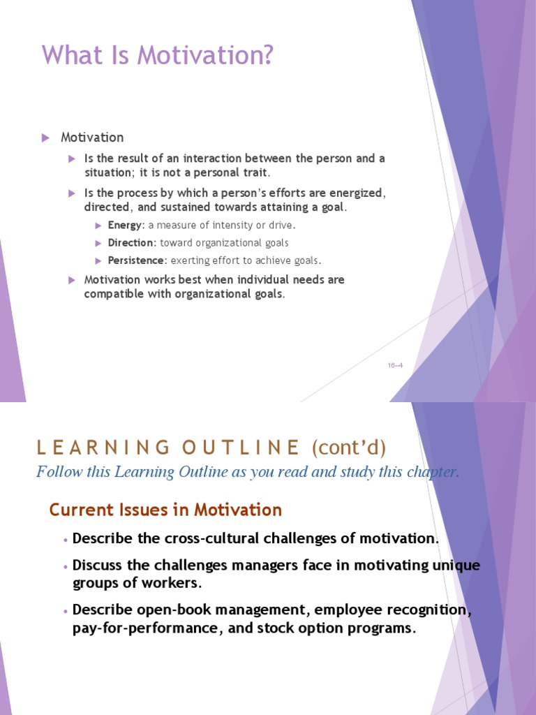 Motivating Employees PDF | PDF | Motivation | Motivational