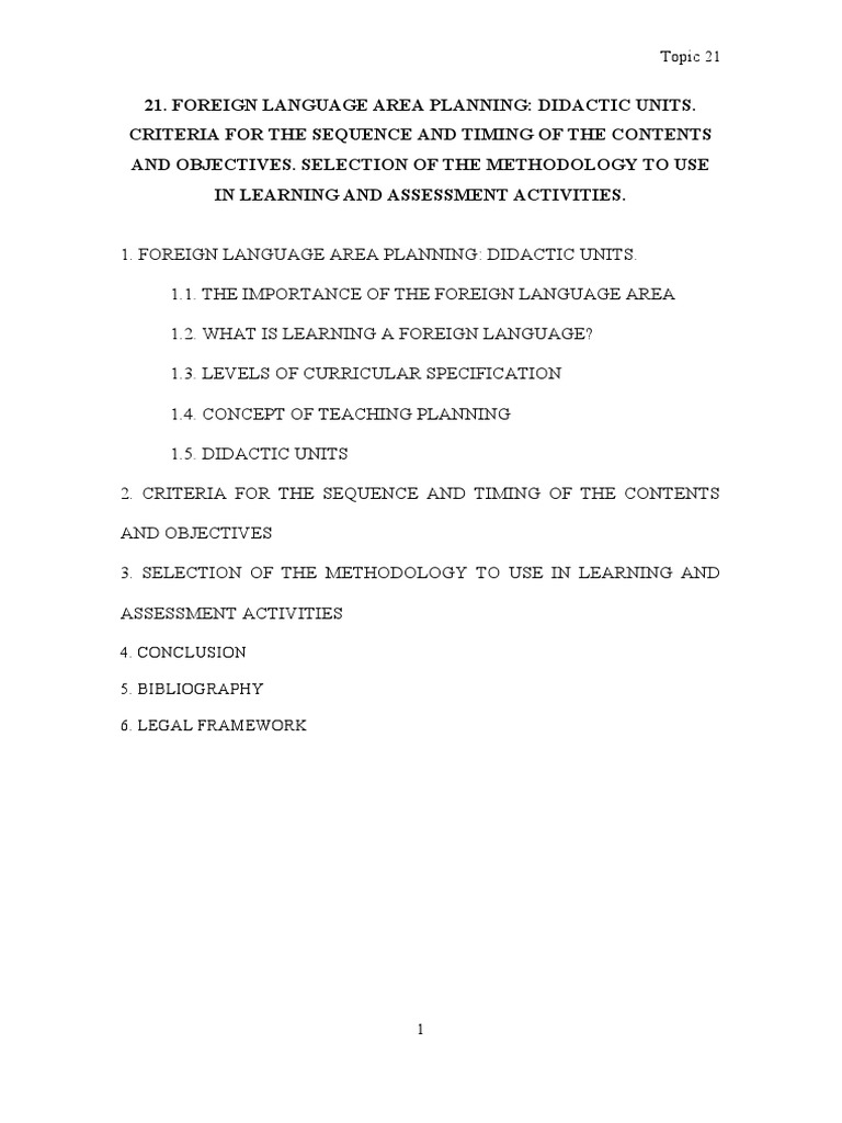 Topic 21 | PDF | Curriculum | Teachers