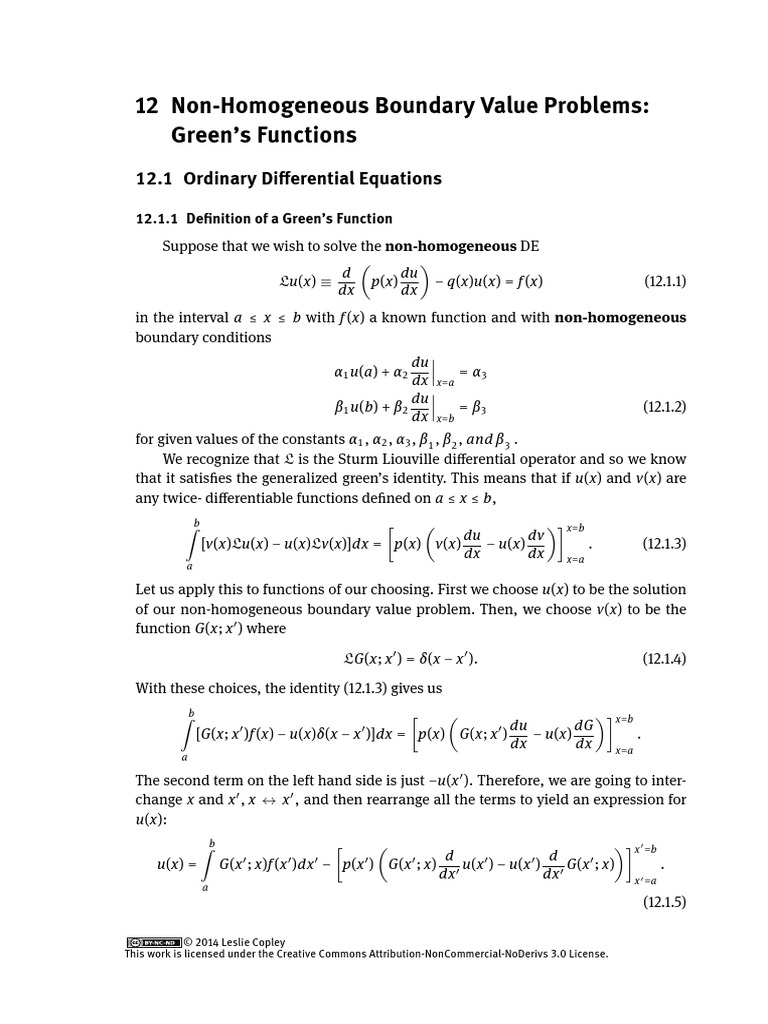 (9783110409451 - Mathematics For The Physical Sciences) 12 Non-Homogeneous Boundary Value ...