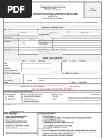 TDP Application Form | PDF