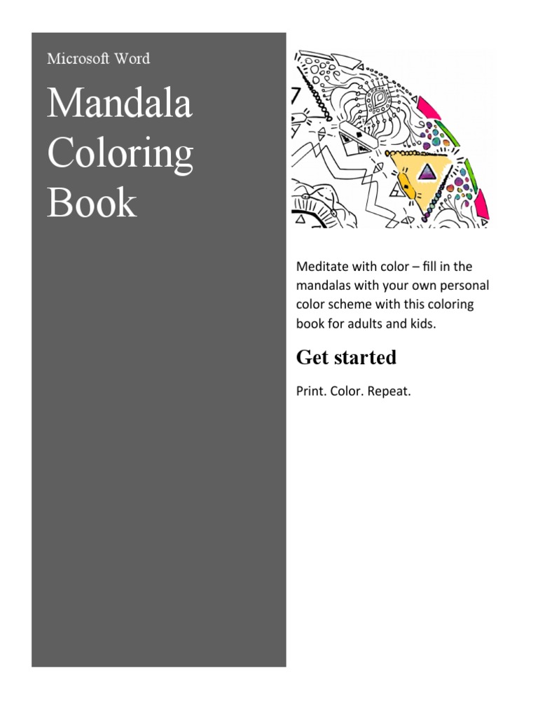 Mandala Colouring Book | PDF