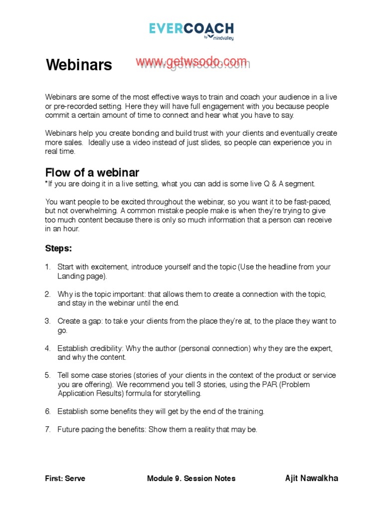 A Comprehensive Guide to Creating Engaging and Effective Webinars from ...