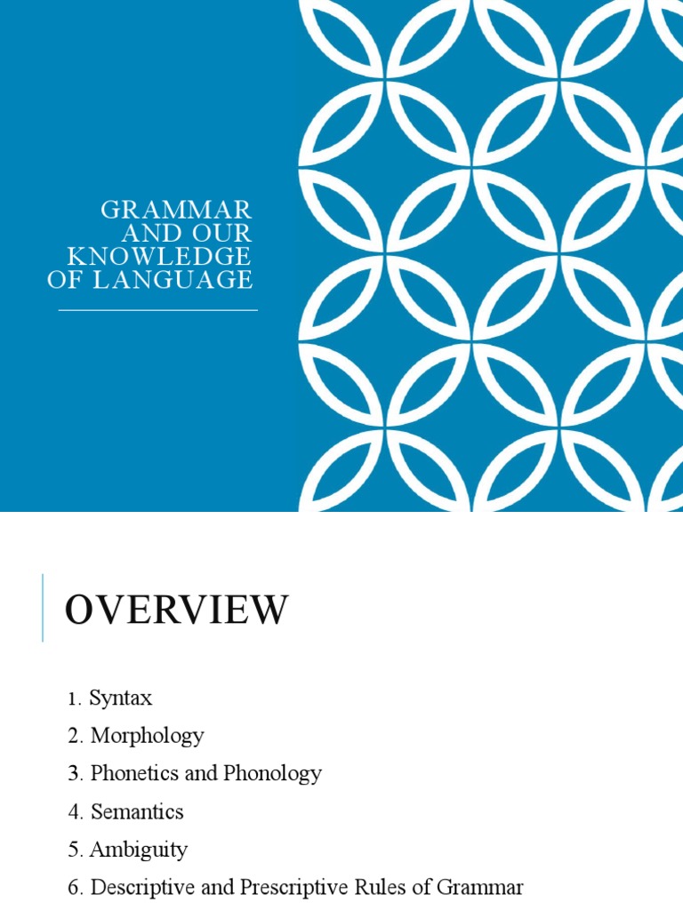 Comprehensive Guide to Grammar Concepts | PDF