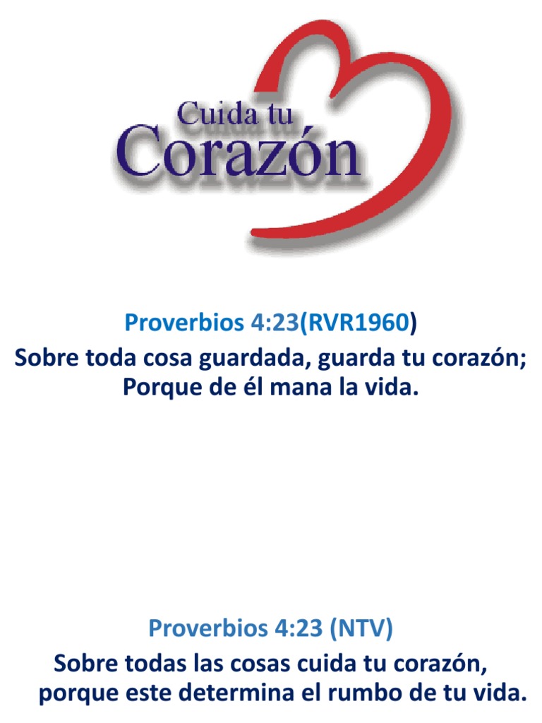 Cuidando Tu Corazon | PDF | Amor | Boda