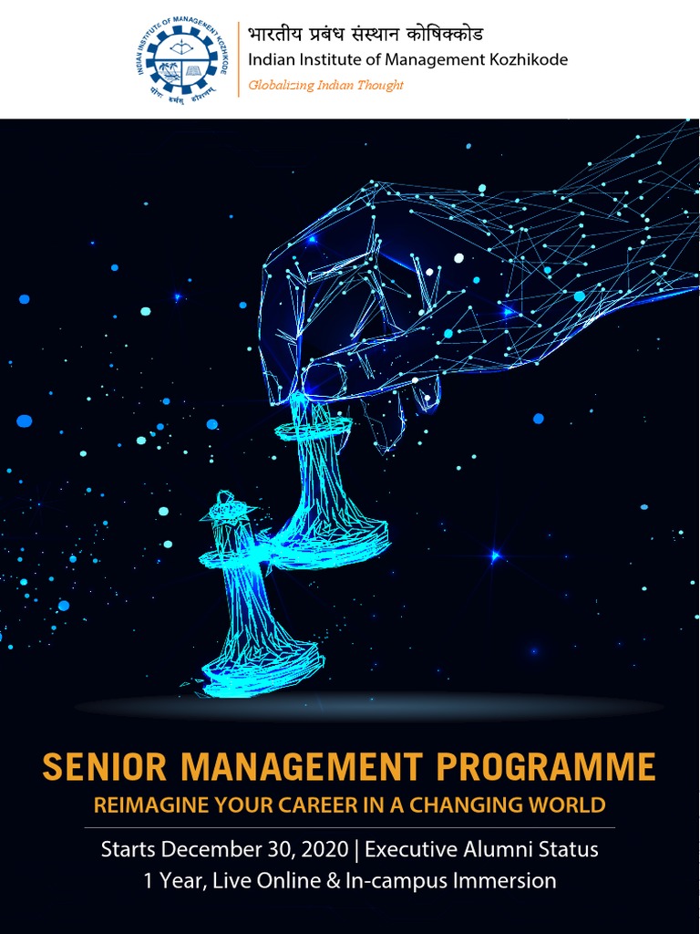 Senior Management Programme: Reimagine Your Career in A Changing World ...