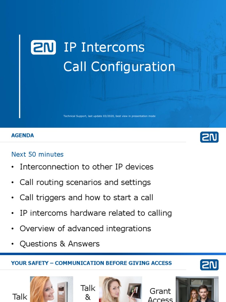 Resources - 2N - IP - Intercoms - Call - Configuration | PDF | Session ...