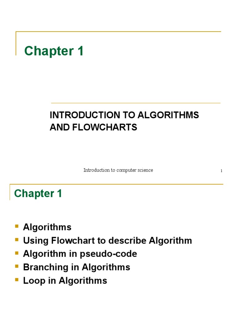 W47 - Chap1 - Slides | PDF | Algorithms | Computer Programming