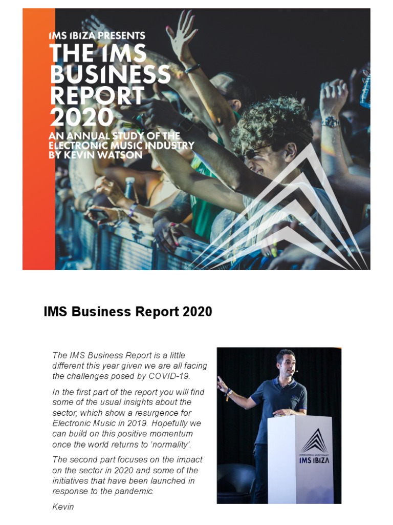 IMS Business Report 2020 | Download Free PDF | Streaming Media | Disc Jockey