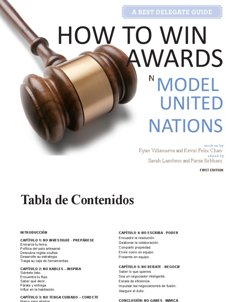 Best Delegate Guide | PDF | Business