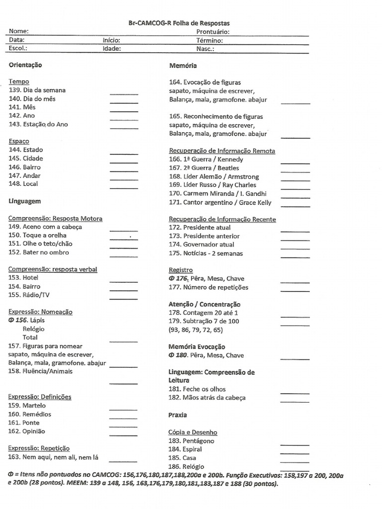 Camcog Escaneado PDF | PDF