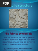 Pile Structure PDF | PDF | Textiles | Weaving