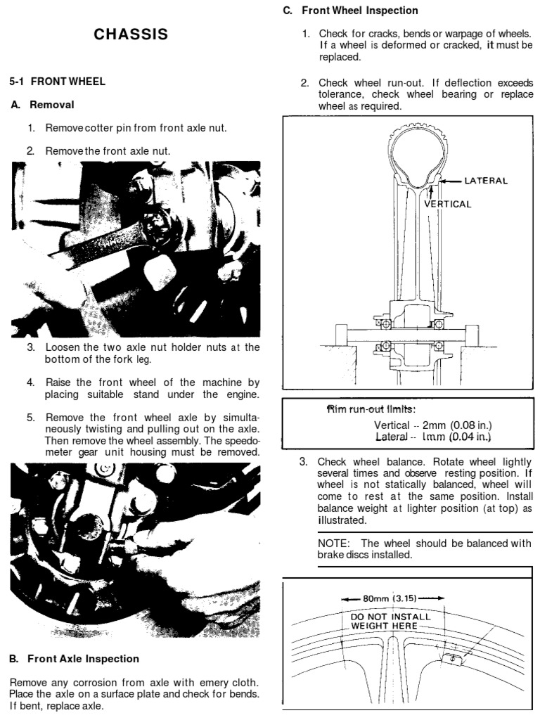 Chassis: at Leg | PDF | Axle | Nut (Hardware)