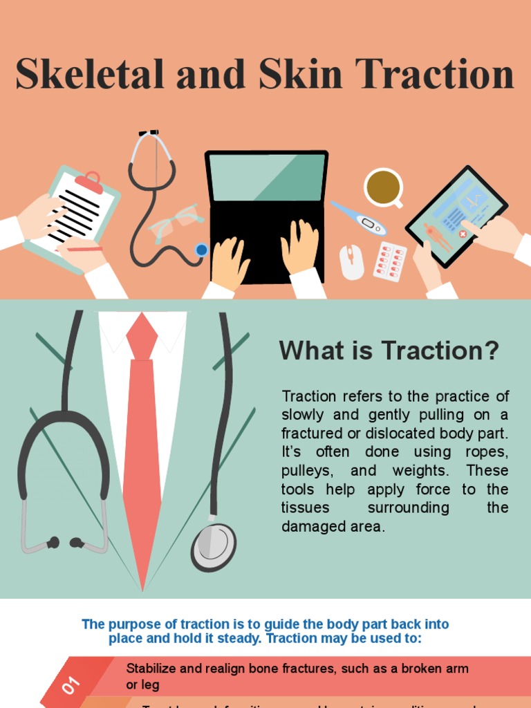 Skeletal and Skin Traction | PDF | Hip | Knee