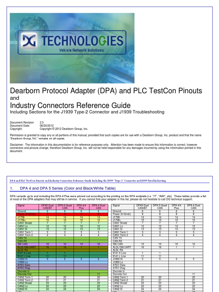 DPA Pinouts PDF | PDF | Electrical Connector | Computer Engineering