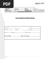 SOP For Batch Numbering System | PDF | Finance & Money Management