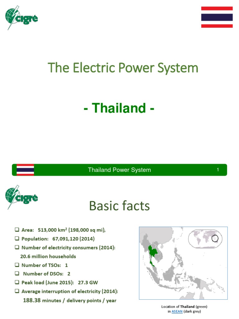 Thailand Electric Power System | PDF | Electricity Generation ...