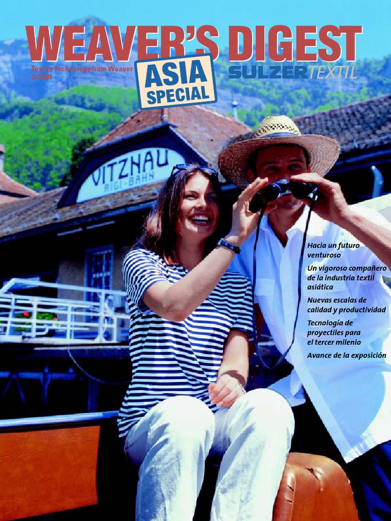 Sulzer Textil - Weaver S Digest PDF | PDF | Industria textil | Seda