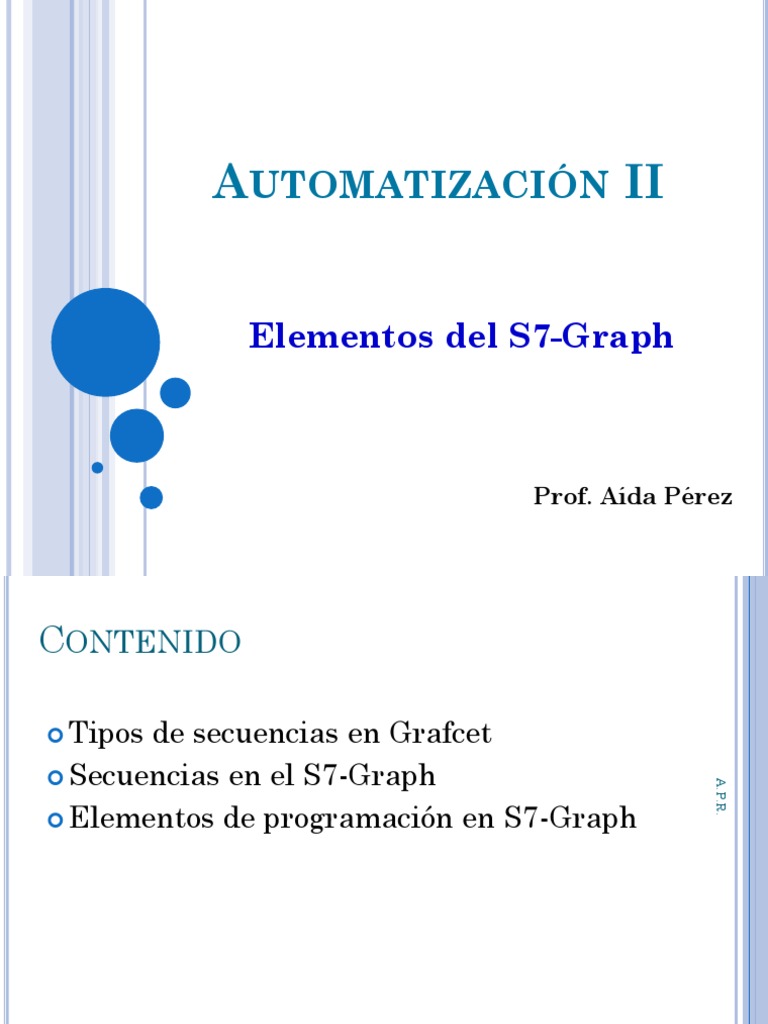 Elementos s7 Graph Enclavamiento y Supervision Step7 | Descargar gratis PDF | Informática ...