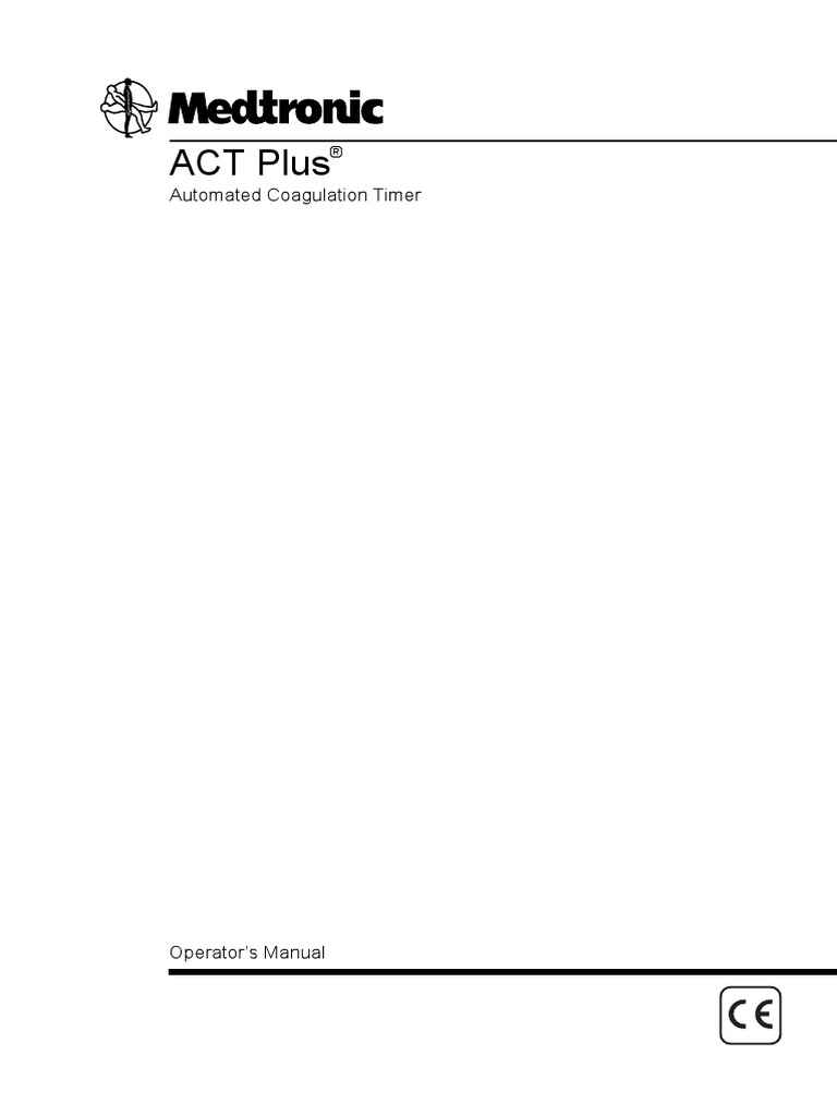 Medtronic-ACT Plus - Om | PDF | Floppy Disk | Menu (Computing)