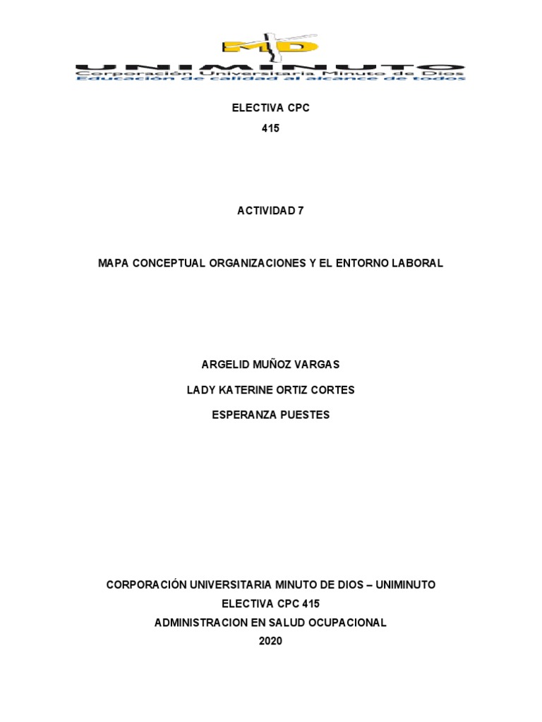 Electiva CPC Act 7 Mapa Conceptual | Descargar gratis PDF | Sicología | Ciencia cognitiva
