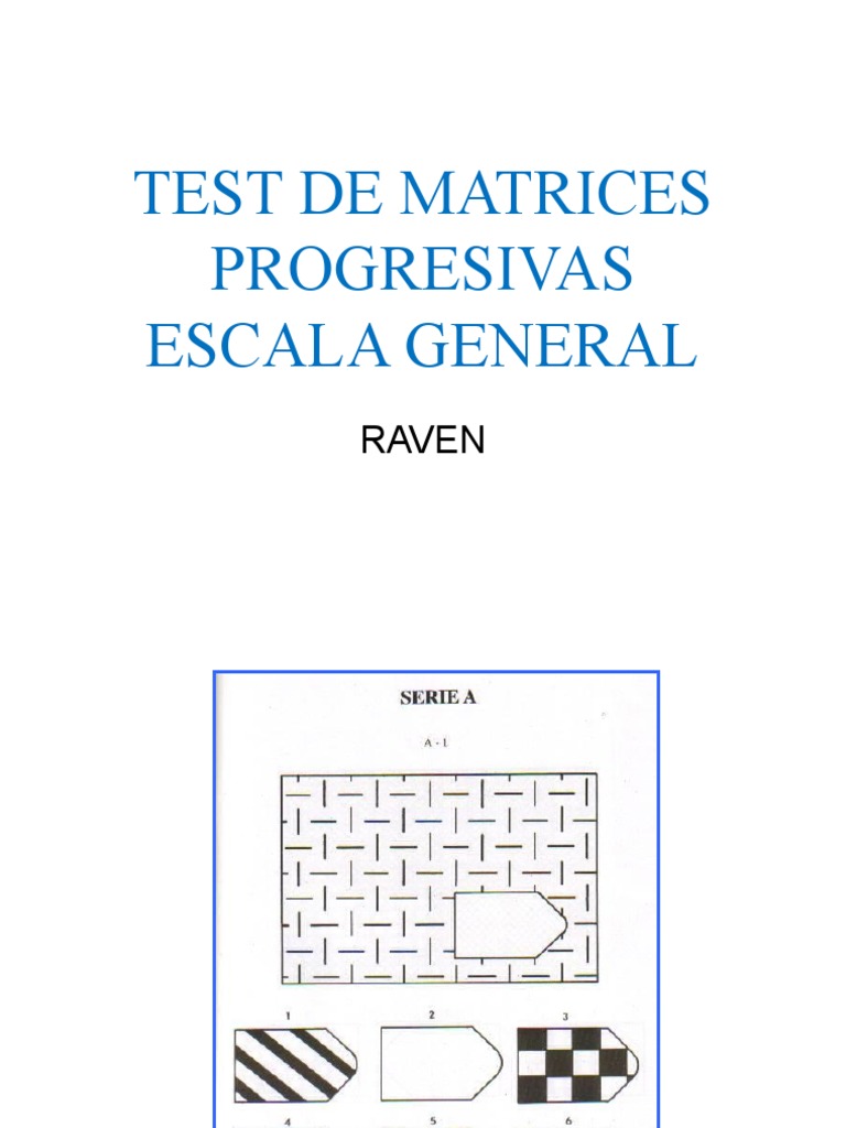 Raven Escala General Laminas | PDF