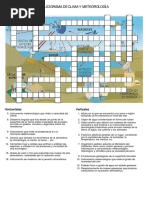 Ciclo Del Agua - Sopa de Letras | PDF