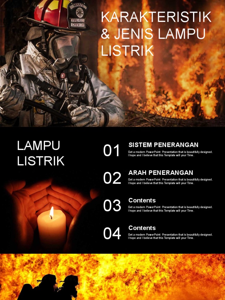 Fire Fighting Powerpoint Templates Pdf Infographics Microsoft