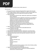 Open and Closed Packed Positions of Joints | PDF | Anatomical Terms Of ...