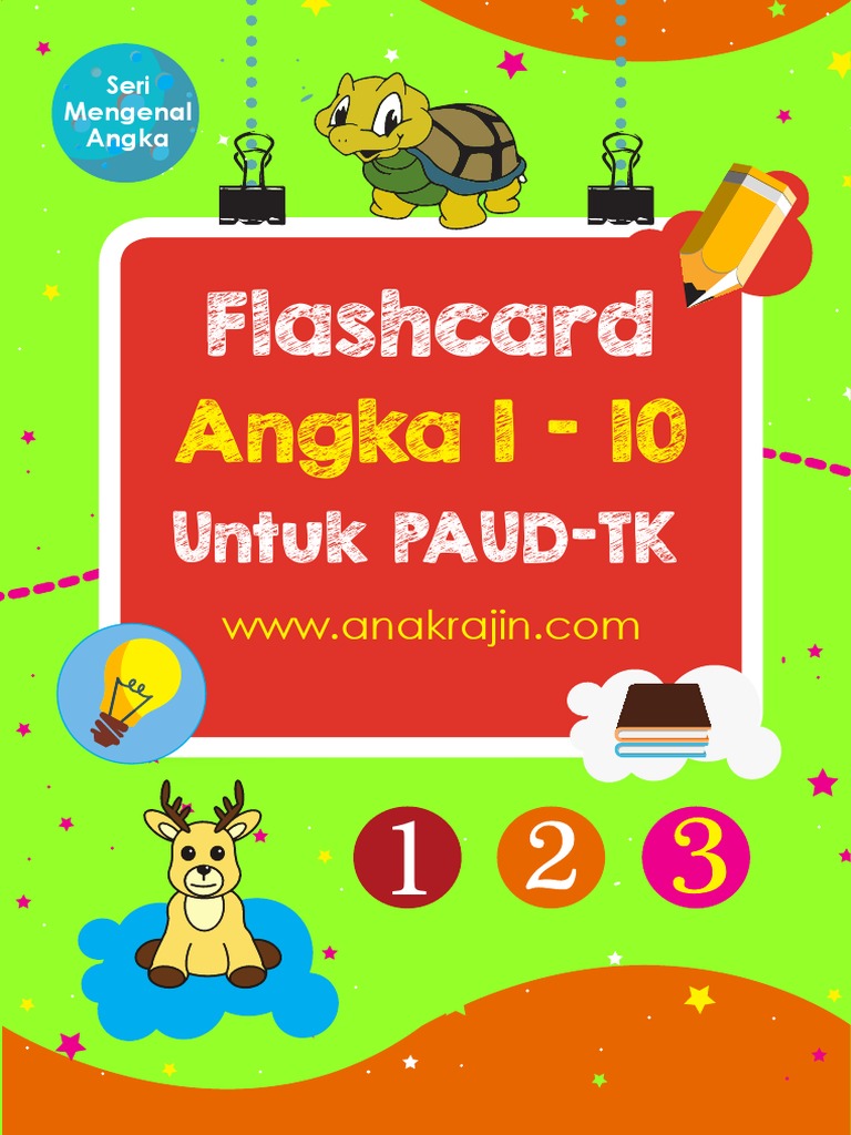 Flashcard Angka 1 PDF | PDF