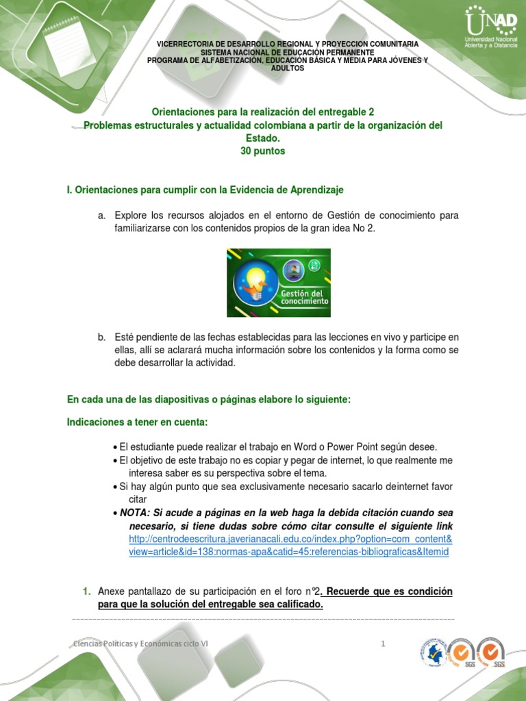 Entregable N°2 Ciclo VI - Sociales PDF | PDF | El aprendizaje permanente | Colombia